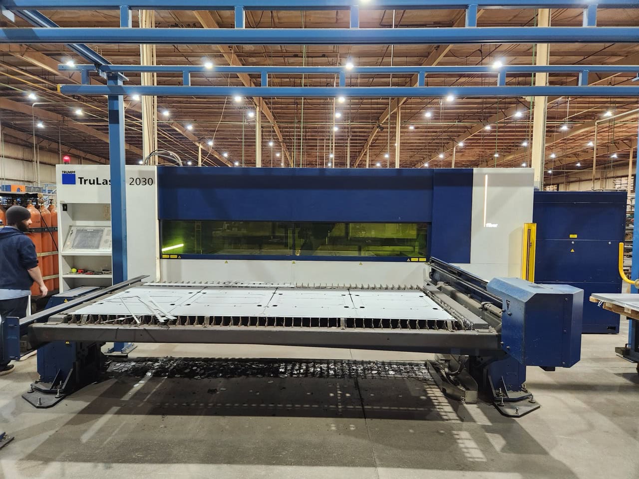 2018 Trumpf Trulaser 2030 Fiber Laser Cutting System (#5722)